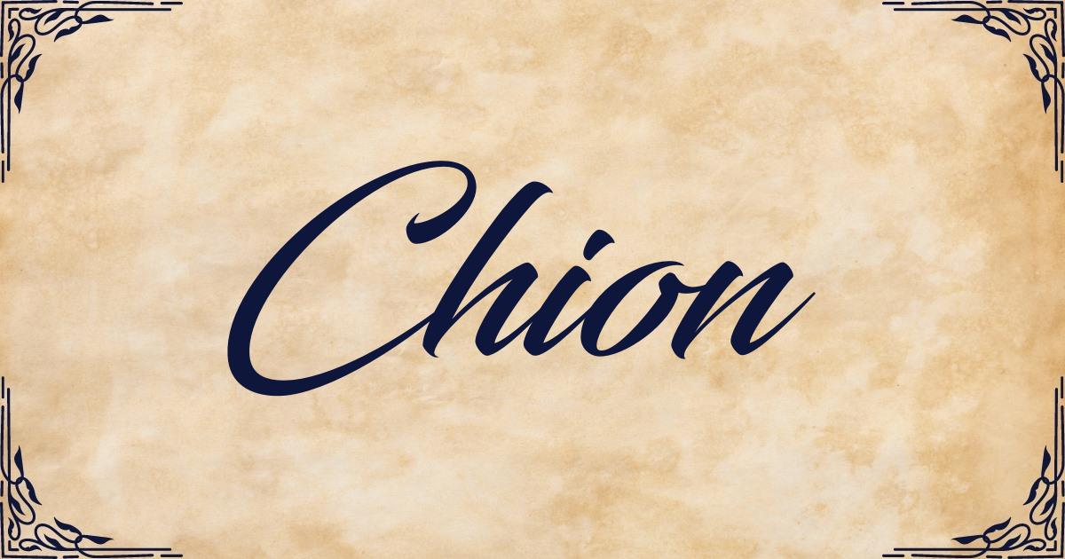 Chion : Información Completa sobre Características, Cuidado e Historia
